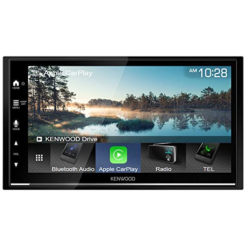 KENWOOD DMX8709S 6.8-Inch Capacitive Touch Screen, Car Stereo, Wireless CarPlay and Android Auto, Bluetooth, AM/FM Radio, MP3 Player, USB Port, Double DIN, 13-Band EQ, SiriusXM