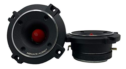 Menace Audio® MA-TW25 Super Tweeters - Red - Pair!