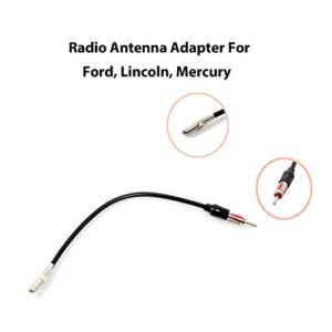 RED WOLF Radio Wire Harness for Ford F150 Escape Explorer Lincoln Mercury 1995-2007 Aftermarket Stereo Wiring Cable Plug