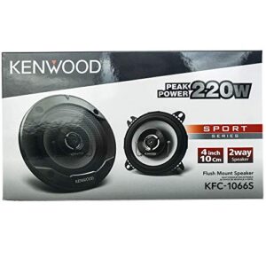 Kenwood KFC-1066S 4" 2-Way Speakers