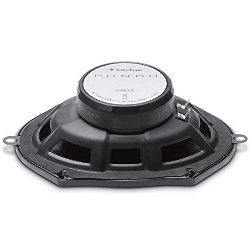 Rockford Fosgate P1572 Punch 5"x7" 2-Way Coaxial Full Range Speakers - Black (Pair)