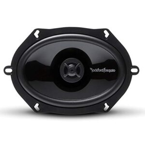 Rockford Fosgate P1572 Punch 5"x7" 2-Way Coaxial Full Range Speakers - Black (Pair)