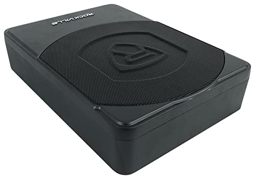 Rockville SS10P 10" 800w Slim Under-Seat Active Powered Car/Truck Subwoofer Sub