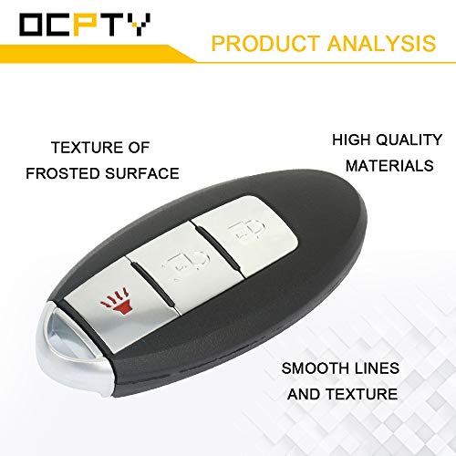 OCPTY 1 X Flip Key Entry Remote Control Key Fob Transmitter Replacement for 02 03 04 05 06 07 08 09 10 11 12 13 14 15 16 for Infiniti for Nissan 1.6L 1.8L 2.0L 2.4L 2.5L CWTWB1U415 3 Buttons 315 Mhz