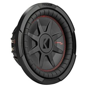 kicker comprt 10″(25cm) subwoofer, dvc, 4-ohm, rohs compliant