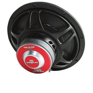 MTX TN10-04 10-Inch Single 4-OHM Subwoofer 150-Watt RMS