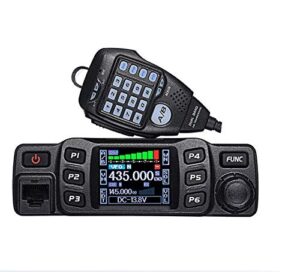 anysecu anytone at-778uv mobile radio dual band vhf/uhf 136-174/400-480mhz car radio at778 25w walkie talkie