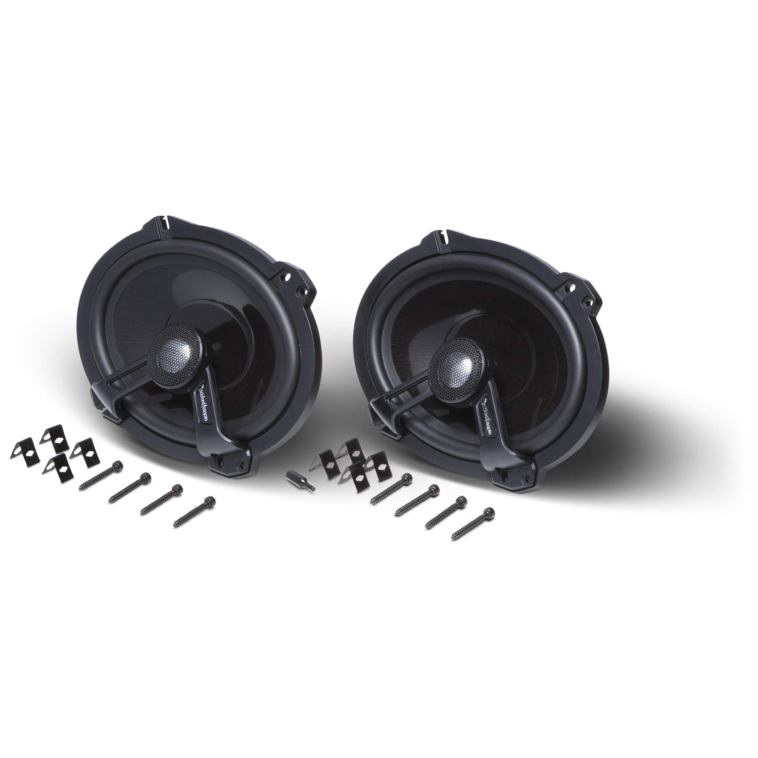 Rockford Fosgate T1682 Power 6"x8" 2-Way Coaxial Full-Range Speakers - Black (Pair)