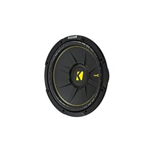 KICKER CWCS124 CompC 12" Subwoofer Single Voice Coil 4-Ohm