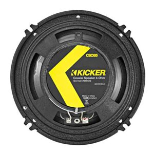 (4) KICKER 46CSC654 CSC65 6.5" 6-1/2" 300w 4-Ohm Car Audio Coaxial Speakers