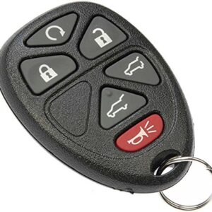 APDTY 24825 Keyless Entry Remote 6 Button