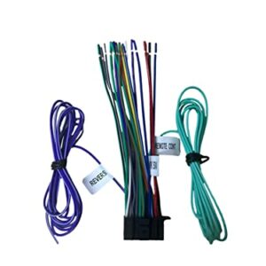 IMC Audio Aftermarket Install Wire Harness Power Plug Radio Replace Compatible with Select Kenwood Stereos Models DDX5706S DDX6703S DDX6706S DDX6903S DDX6906S DDX9703S Plugs into Back of Stereos