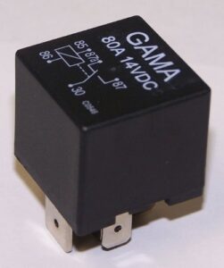 gama electronics high power 80 amp relay single pole, double throw spdt