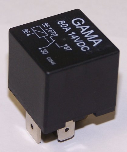 GAMA Electronics High Power 80 Amp Relay Single Pole, Double Throw SPDT