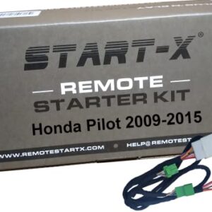 Start-X Remote Start Kit for Honda Pilot 2009-2015 || Plug n Play || Lock 3X to Remote Start || Fits 2009, 2010, 2011, 2012, 2013, 2014, 2015