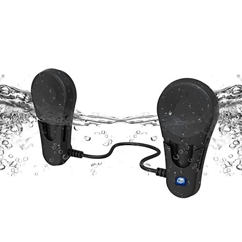 Ralyin Swimming Headphones, Underwater Music MP3 Player, Bone Conduction Design, IPX8 Waterproof, for Swimmers and Athletes, Professional Equipment for Water Sports and Underwater Diving