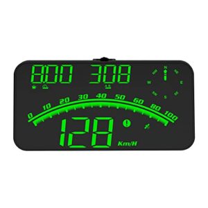 GPS Speedometer car,Heads up Display for Cars,HUD Digital Speedometer with Driving Distance Measurement,with Speed MPH,GPS Compass,Altitude,Alarms for Speeding Fatigue Driving Suitable for All Models