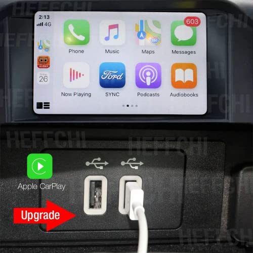 SYNC 1 to SYNC 3 Upgrade Kit 4'' to 8'' for 2014-2019 Ford F150 SYNC 3.4 MyFord Touch (MFT), The Latest NA221 Maps, Apple CarPlay & Android Auto, Complete Monitor Set with Control Panel Screen Frame