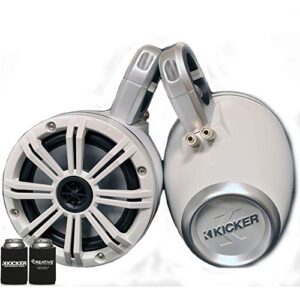 kicker white wake tower system 6.5″ marine speakers