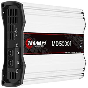 Taramps MD 5000.1 1 Channel 5000 Watts Rms Car Audio Amplifier 2 Ohm