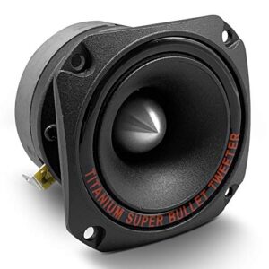 pyramid 1″ audio car tweeter speaker – aluminum die-cast frame, 300 watt peak, 2k-20khz frequency response, 4 to 8 ohm, heavy duty 30 oz. magnet structure – 1 tweeter – pyramid tw44, black, one size