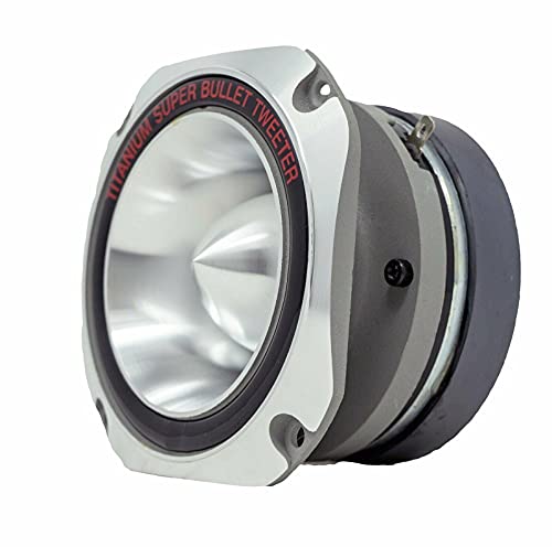 Ignite PT-01v2, 4'' Titanium Bullet Tweeter Super Tweeter - 1500W Peak