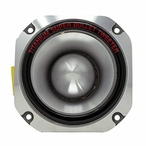 Ignite PT-01v2, 4'' Titanium Bullet Tweeter Super Tweeter - 1500W Peak