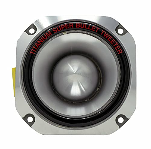 Ignite PT-01v2, 4'' Titanium Bullet Tweeter Super Tweeter - 1500W Peak