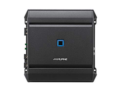 ALPINE S-A60M 600 Watt RMS Mono Car Audio Amplifier Subwoofer Class-D+Bass Knob