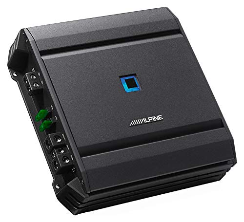 ALPINE S-A60M 600 Watt RMS Mono Car Audio Amplifier Subwoofer Class-D+Bass Knob