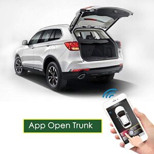 Old Car Upgrade Keyless Entry Close Windows Open Trunk Automatically, 3 Ways Lock/Unlock The Car- Shaking Phone/App Control/Phone Sensor