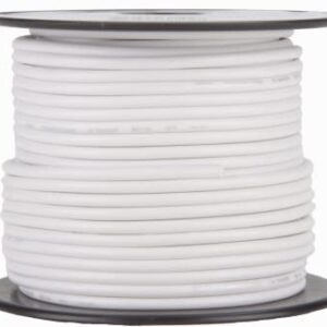 Audiopipe 14 GA Gauge 100' White Car Audio Home Primary Wire