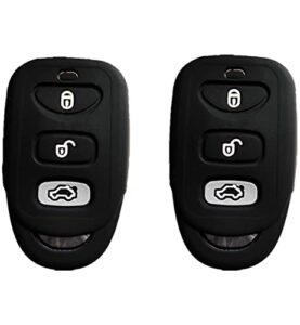 smart key fob remote cover case keyless jacket protector holder for hyundai elantra genesis sonata kia sorento forte optima rondo spectra