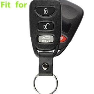 Smart Key Fob Remote Cover Case Keyless Jacket Protector Holder for Hyundai Elantra Genesis Sonata Kia Sorento Forte Optima Rondo Spectra