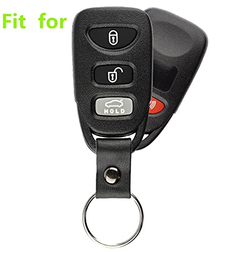 Smart Key Fob Remote Cover Case Keyless Jacket Protector Holder for Hyundai Elantra Genesis Sonata Kia Sorento Forte Optima Rondo Spectra