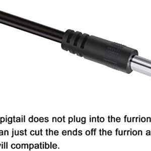 Yakry Bracket Adapter and Pig Tail Wire Plug Compatible with Furrion Pre-Wired RVs