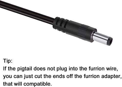 Yakry Bracket Adapter and Pig Tail Wire Plug Compatible with Furrion Pre-Wired RVs