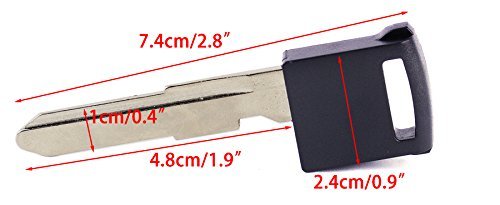 CITALL Uncut Remote Key Blank Blade Insert Fit for Suzuki SX-4 Grand Vitara 2006-2012 (Fulfilled by Amazon)