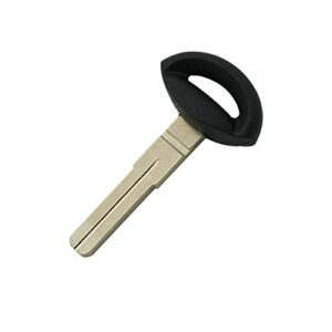 segaden uncut blank emergency insert key blade compatible with saab 9-3 9-5 smart keyless entry remote key pg771k