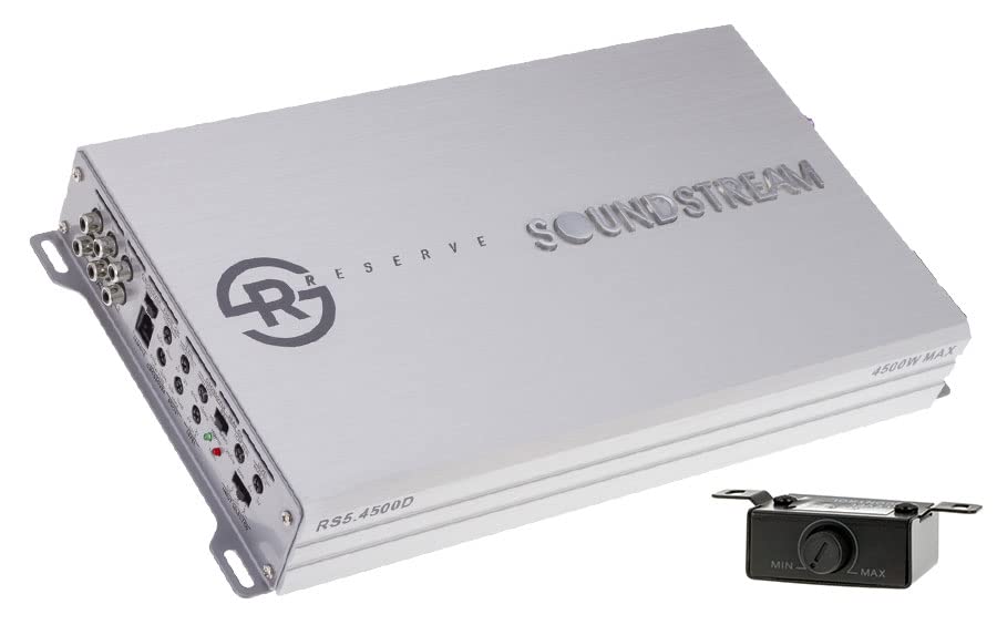 SOUNDSTREAM RS5.4500D 4500 Watt 5-Channel Car Stereo Amplifier Amp