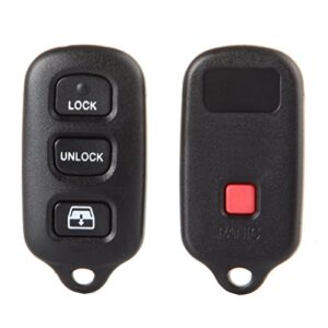 cciyu 1pc 4 buttons keyless entry remote flip key for toyota avalon/ 4runner/ sequoia 314.4mhz hyq1512y hyq1512p hyq12bbx hyq12ban 89742-35021 89742-35050 89742-0c010-c