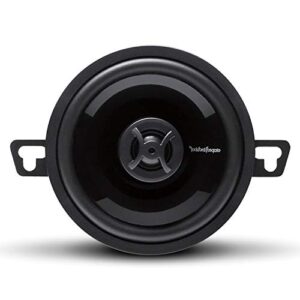 Rockford Fosgate P132 Punch 3.50" 2-Way Coaxial Full Range Speakers - Black (Pair)