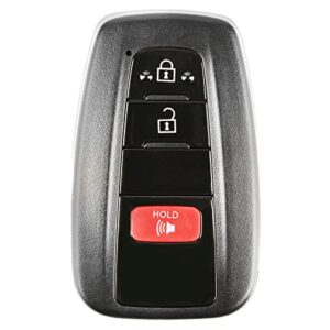 remote 3btn key fob for toyota prius (hyq14fbc, 0351)