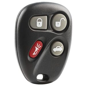 replacement for 2001-2005 chevrolet gmc 4-button keyless entry remote pn: 25695954 25695955 koblear1xt