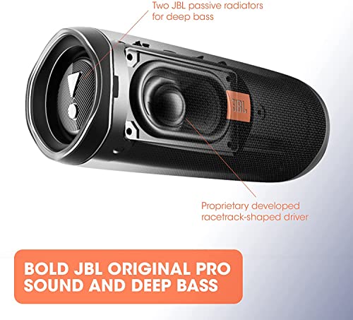 JBL Flip 5 Waterproof Portable Bluetooth Speaker for Travel, Outdoor and Home - Wireless Stereo-Pairing - Includes LED Flashlight Key Chain (Pink)