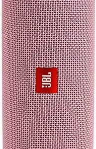 JBL Flip 5 Waterproof Portable Bluetooth Speaker for Travel, Outdoor and Home - Wireless Stereo-Pairing - Includes LED Flashlight Key Chain (Pink)