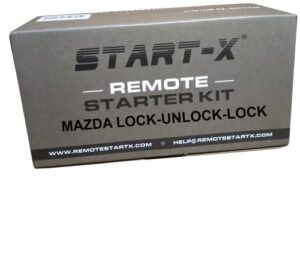 start-x remote starter for select mazda’s 3 || mazda 6 || cx-3 || cx-5 || cx-9 || mx-5 miata || plug n play || press lock unlock lock to remote start