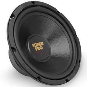 pyramid 10 inch car subwoofer speaker – 500 watt high powered car audio sound component speaker system w/ 2 inch high-temperature kapton voice coil, 85.6 db, 8 ohm, 60 oz magnet – pyramid pw1048usx