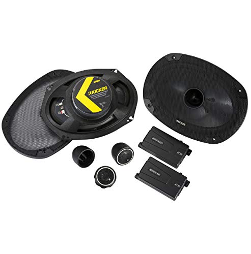 KICKER 46CSS694 CS-Series CSS69 6x9-Inch (160x230mm) Component System with .75-inch tweeters, 4-Ohm (Pair)