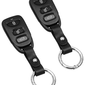 EMIHO Car Key Fob Fit for Hyundai Sonata 2011-2015, Keyless Entry Remote Replace 95430-3Q000 95430-3Q001, FCC ID：OSLOKA-950T, 2 Pack